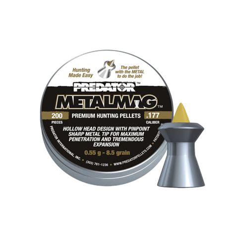 Jsb Predator Metalmag 177 Air Gun Pellets East Midlands Airsoft