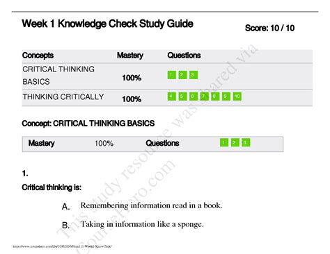 SOLUTION HUM Phoenix Week Critical And Creative Thinking Quiz Studypool