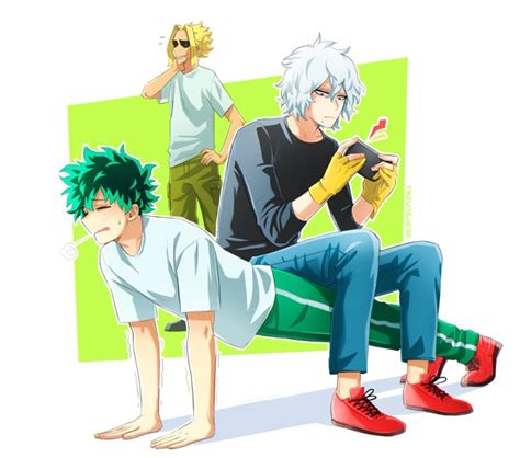 Pin De Monkey D Alex En Fanarts Boku No Hero Personajes De Anime