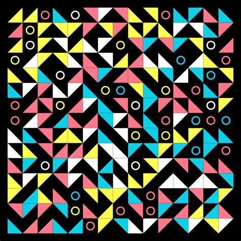 Geometric Shapes 181008 Processing Creative Coding Everyday