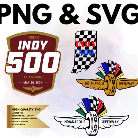 Indy 500 Clipart Etsy