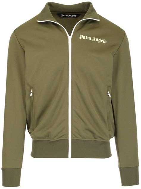 Palm Angels Logo Printed Track Jacket Shopstyle