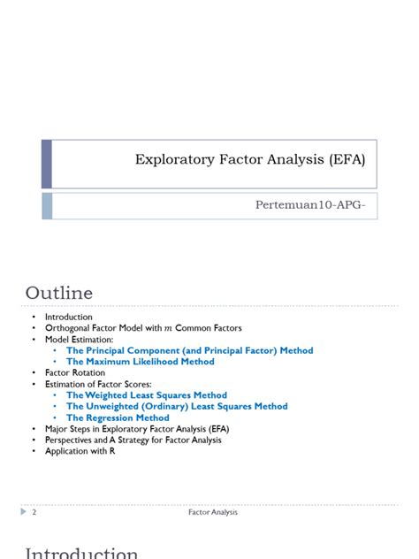 factor analysis pdf factor analysis ordinary least squares