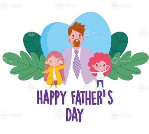 خرید و قیمت دانلود وکتور روز پدر مبارک پدر زیبا با بچه های کوچک عشق