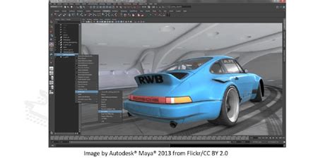 Maya Gui And Car Model Download Scientific Diagram