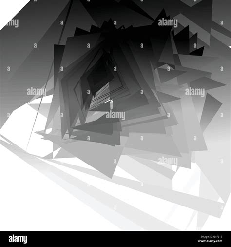 artistic geometric image random angular edgy shapes overlapping