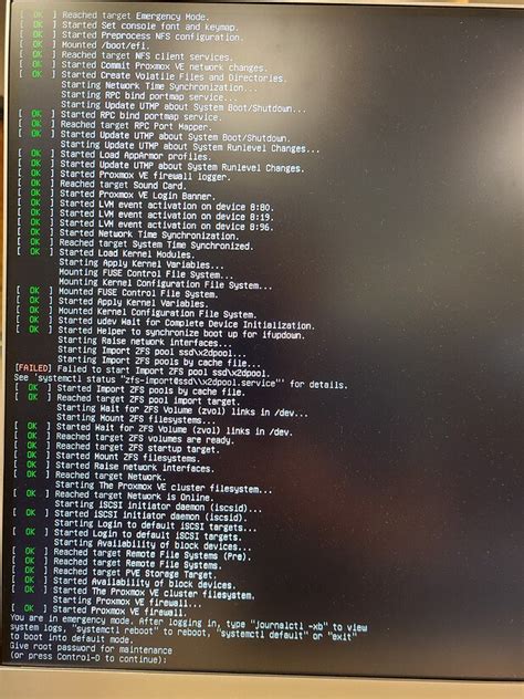 Zfs Fails To Import A Zpool On Proxmox Server Startup Operating Systems And Open Source