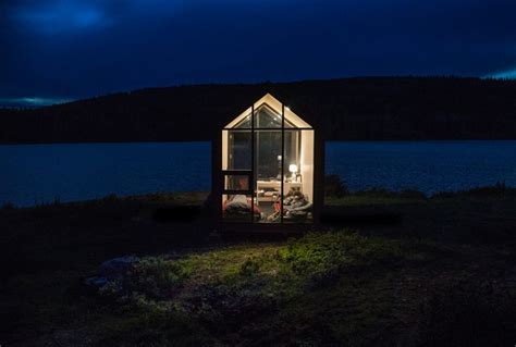 Plug And Play Prefab Cabin By Drop Structures Can Be Installed