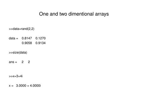 Matlab Introduction Main Features Simple Programming Rules Ppt Download