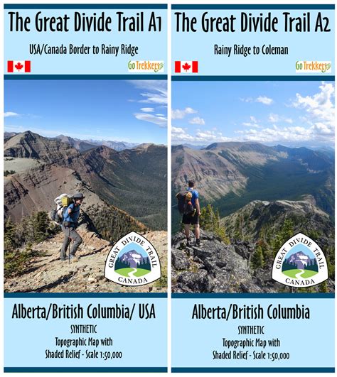 The Great Divide Trail Section A Usacanada Border To Coleman 2