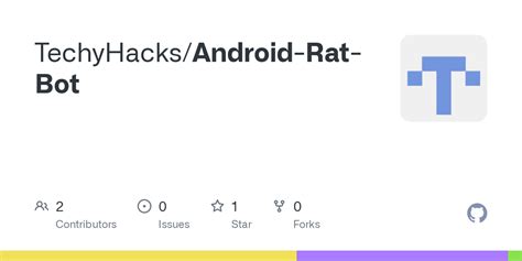 GitHub TechyHacks Android Rat Bot