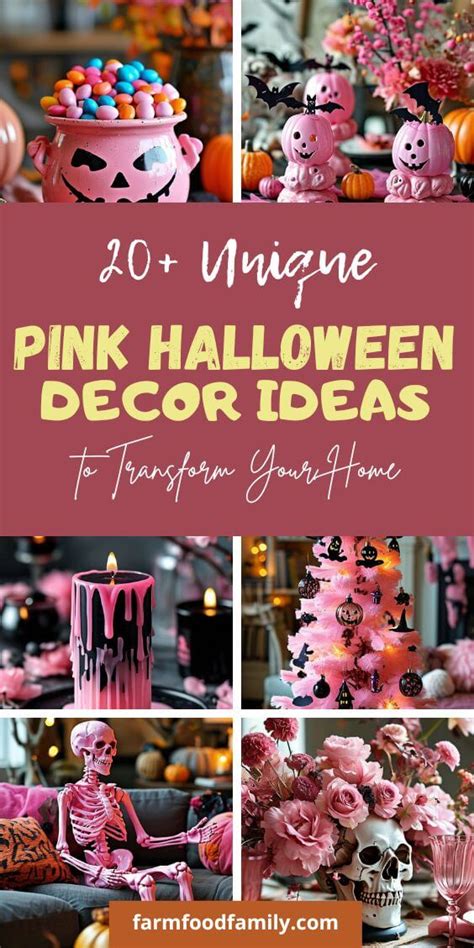 20 Glamorous Pink Halloween Decor Ideas To Refresh Your Fall Look 2026