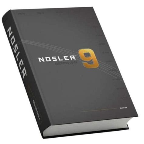 Nosler Reloading Manual 9th Edition Available In Stock Buy Now Reloading Depot Usa