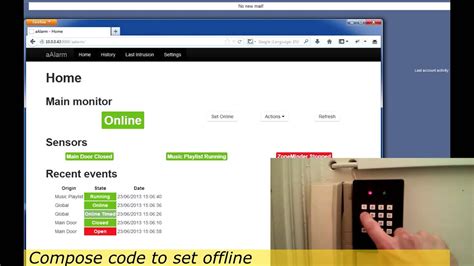 Aalarm V2 Arduino Based Alarm With Web Interface Youtube