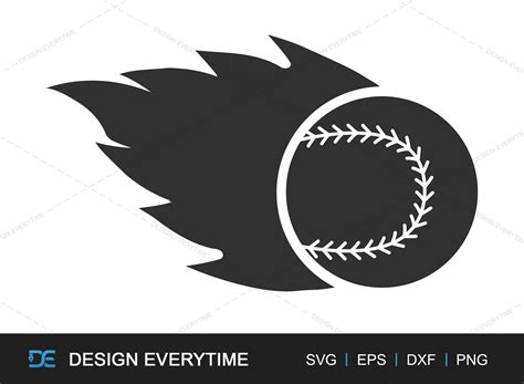 Baseball Vector Svg Sports Silhouette Graphic By Designeverytime