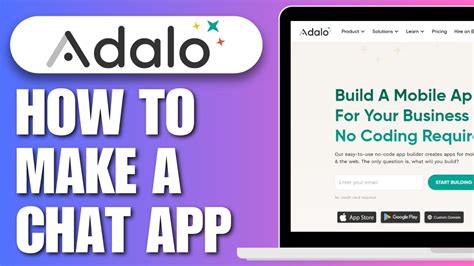 How To Make A Chat App In Adalo 2o25 Youtube