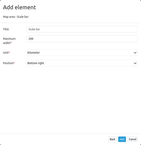 Scale Bar Mapbender Documentation