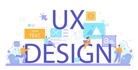Ux Design Typographic Header App Interface Improvement User Interface