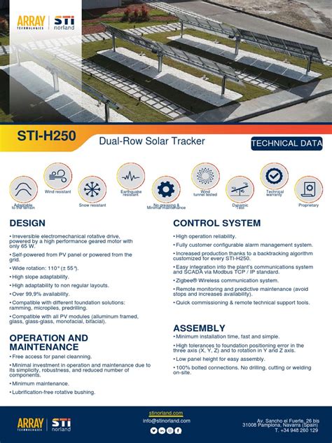 sti norland datasheet sti h250 r07 pdf solar panel electrical engineering