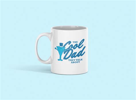 The Cool Dad Mug Stylish T For Cool Dads