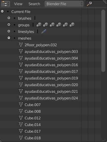 Objects How To Remove Mesh Data Of A Blend File Blender Stack Exchange