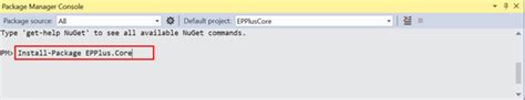 Import And Export Data Using Eppluscore