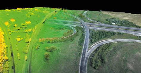 Highway Infrastructure Lidar Mapping Survey Yellowscan