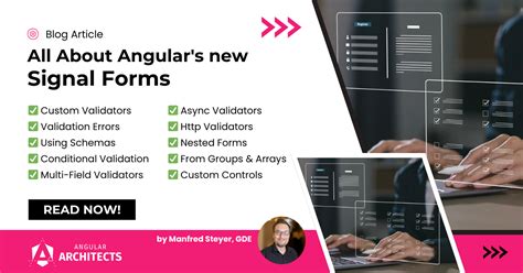 All About Angulars New Signal Forms Angulararchitects
