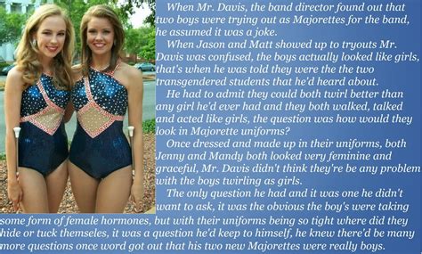 Feminization Stories Captions Feminization Tg Caption Saga Forced Womanhood Majorette