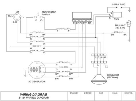 Electric Generator Circuit Diagram