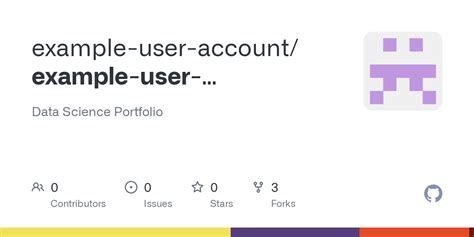 Github Example User Account Example User Account Github Io Data Science Portfolio