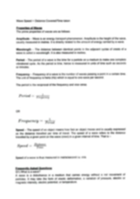 Solution Physics All About Waves Studypool