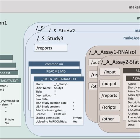 Pisa Tree Directory Tree Structure And Corresponding Metadata Files