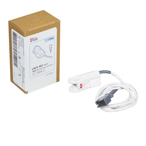 Masimo 1863 Spo2 Sensor Lncs® Finger Adult Reusable 3 Foot Cord