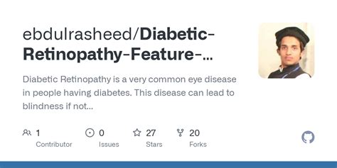 Github Ebdulrasheed Diabetic Retinopathy Feature Extraction Using Fundus Images Diabetic