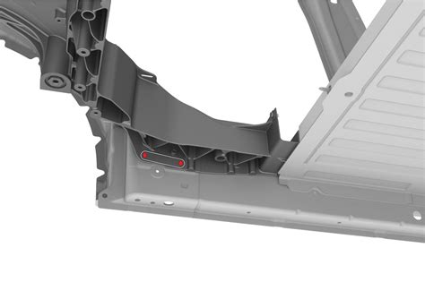 주물 후면 차체 하부2피스