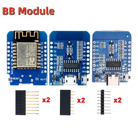 ESP8266 ESP 12 ESP 12F CH340G CH340 USB WeMos D1 Mini WIFI Development Board Micro Type C USB 3