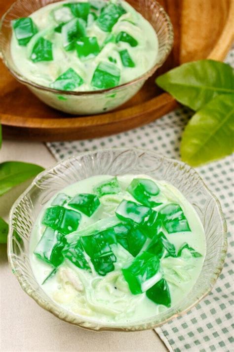 Buko Pandan Salad Refreshing And Creamy Coconut Dessert