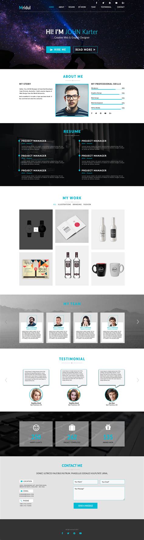 Web Page Mock Up On Behance