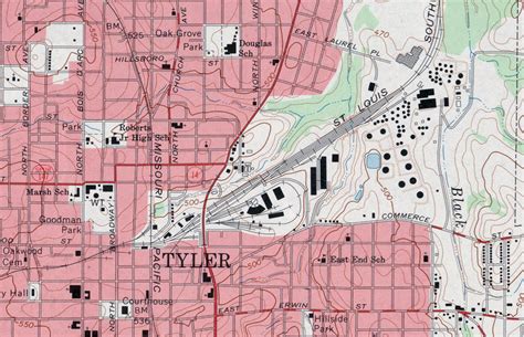 The Railyard At Tyler Development And The Tyler Historic Railway District