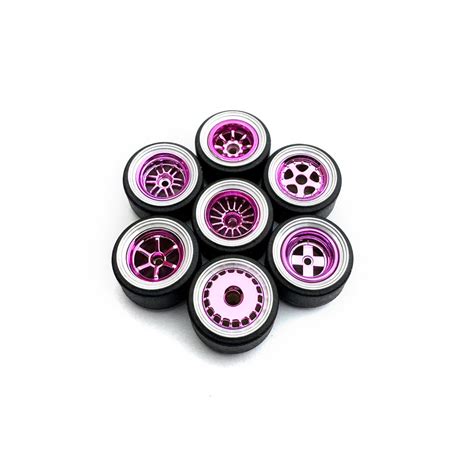 Diamond Cut Pink 164 Wheels Advanced Alloy Monoblock Wheels