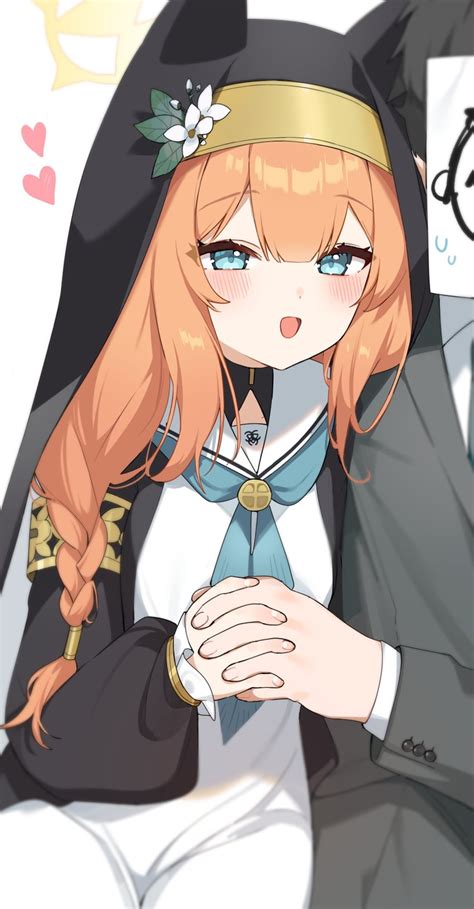 Sensei Doodle Sensei And Mari Blue Archive Drawn By Inuyama Nanami