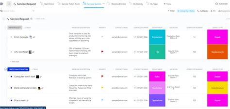Service Request Template By Clickup™ Template By Clickup™