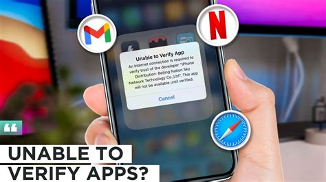 How To Fix Unable To Verify App Error On Iphone An Internet Connection Is Required Solved