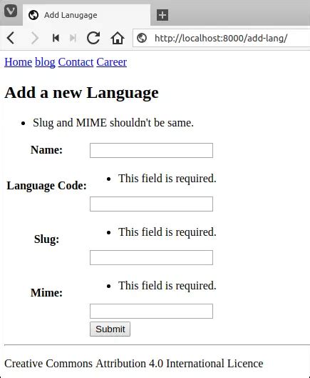 Django Rendering Form Fields Manually Django 1 11 Tutorial OverIQ Com