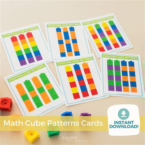 Linking Cubes Patterns At Gertrude Murphy Blog