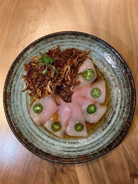 Yellowtail Sashimi Med Jalapeno Experience Fresh Yellowtail Sashimi