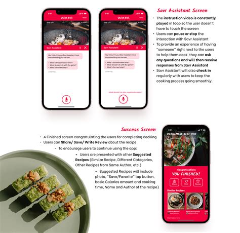 Cooking App UX UI Design Mobile App Savr Recipe On Behance