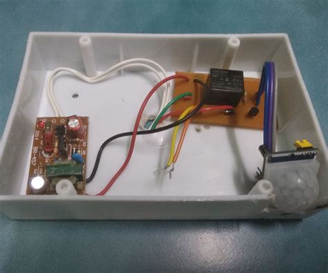 Automation Using Pir Sensor 5 Steps Instructables