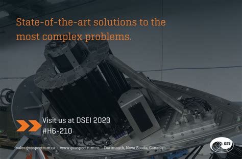 Geospectrum Technologies Inc On Linkedin Defence Surveillance Sonar Acoustics